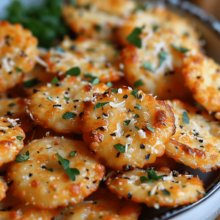 Parmesan Garlic Ritz Bites - Grammy Recipes