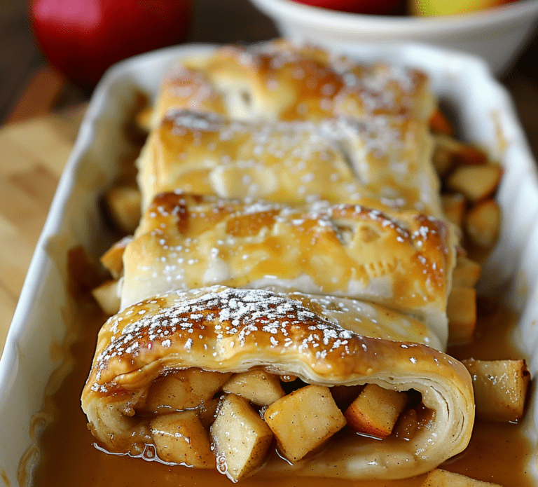 Baked Apple Pie Roll Ups Recipe - Grammy Recipes