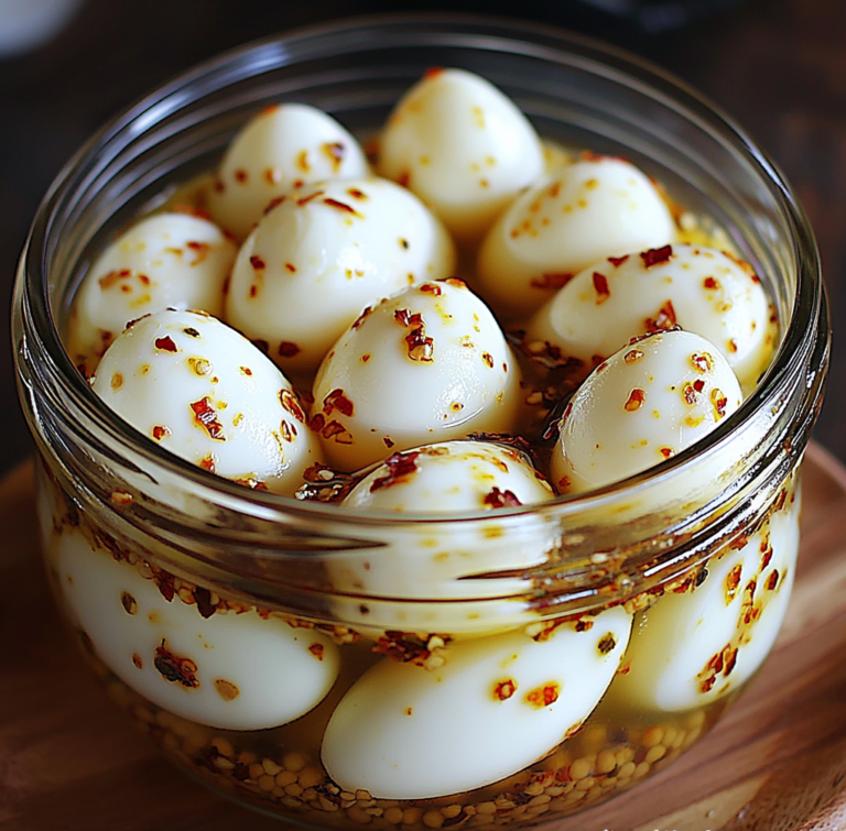 Spicy Pickled Eggs Recipe - Grammy Recipes