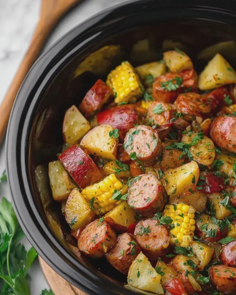 crockpot buttery beef sausage