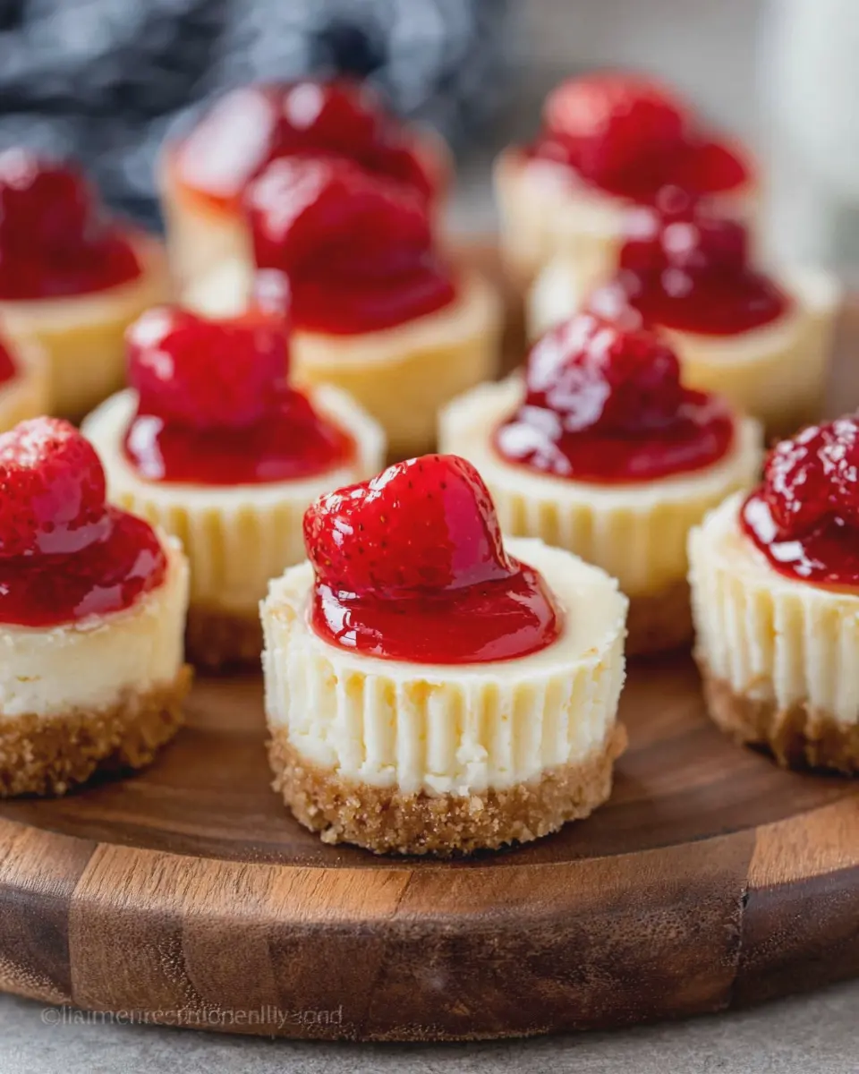 mini cheesecakes