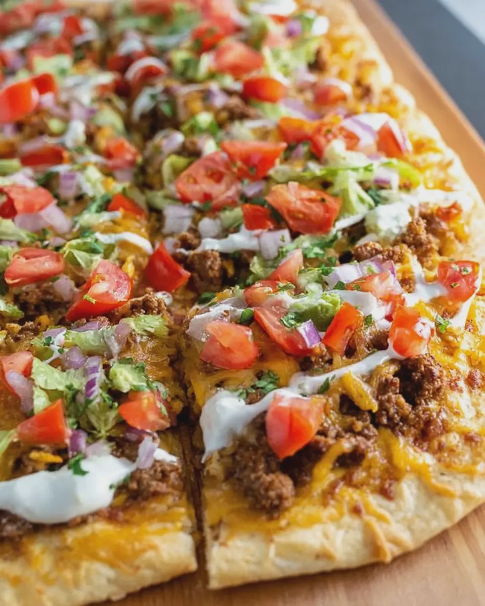 Taco Crescent Pizza